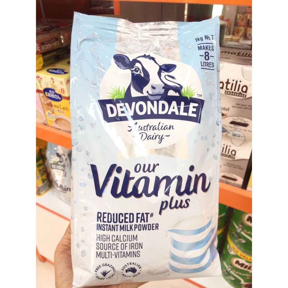 SỮA TƯƠI DẠNG BỘT DEVONDALE OUR VITAMIN PLUS 1KG ÚC | Shopee Việt Nam