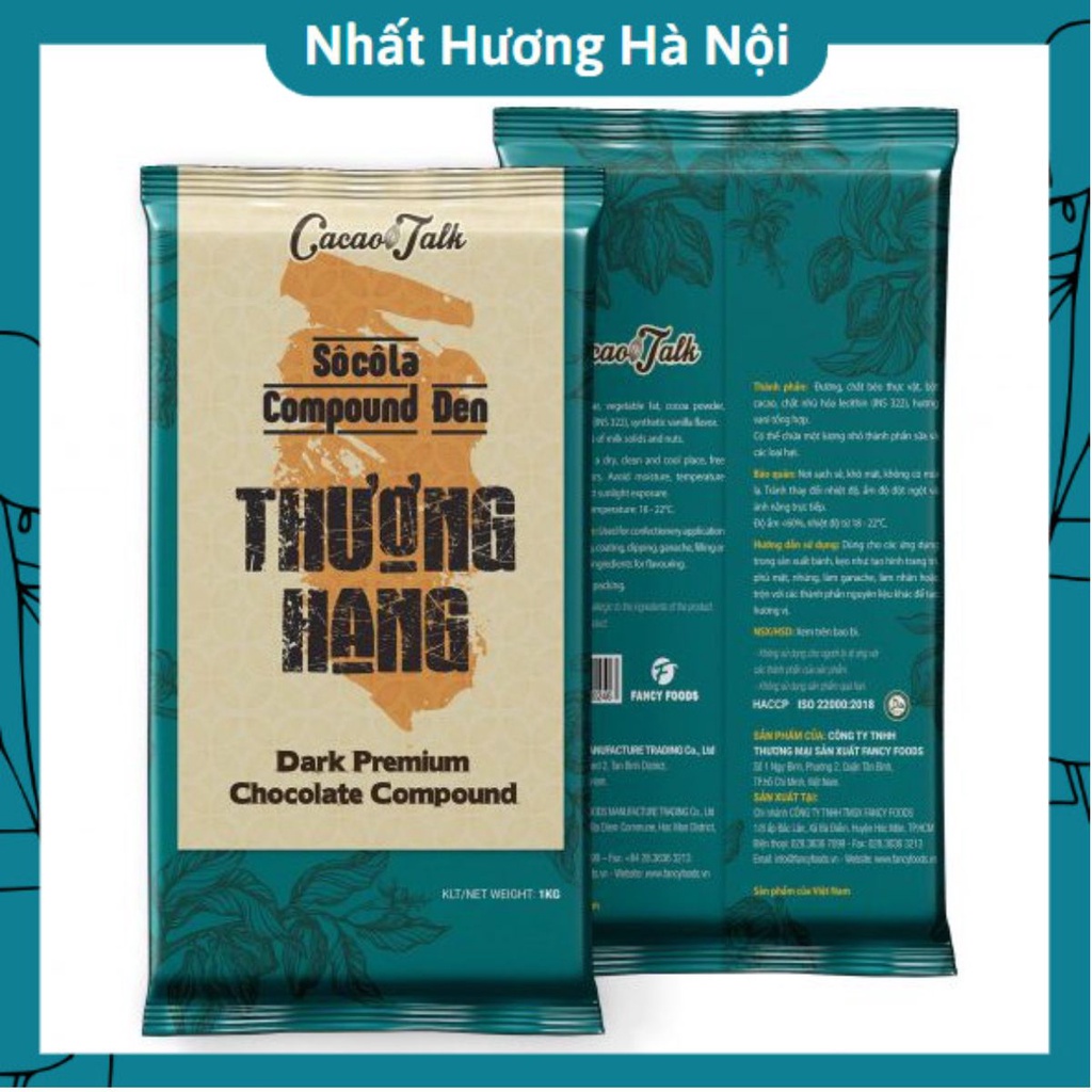 Socola Compound Đen Thượng Hạng Dạng Khối 1kg - Thời tiết nóng dễ khiến ...