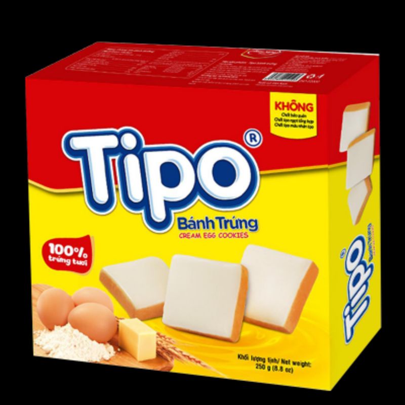 BÁNH TIPO BÁNH TRỨNG NƯỚNG VỊ KEM SỮA | Shopee Việt Nam