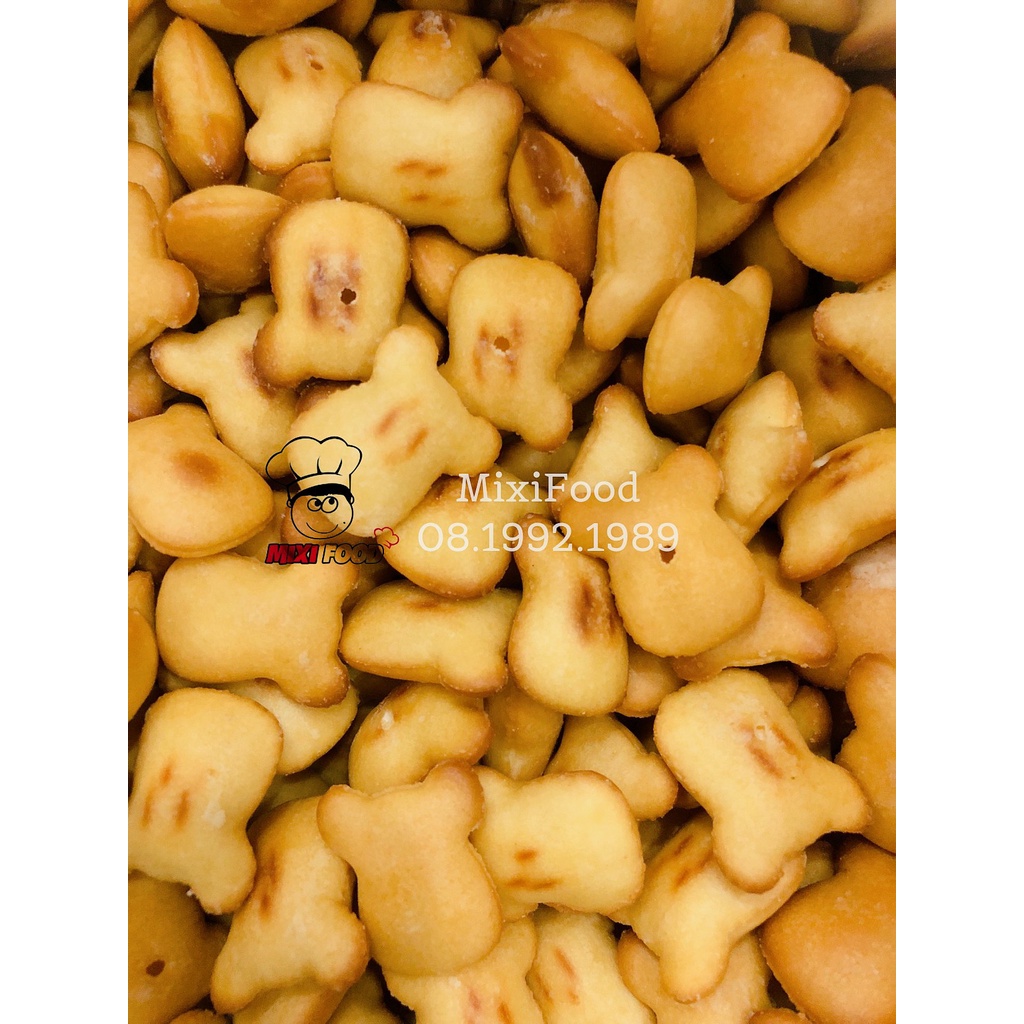 [HN - CHÍNH HÃNG] Bánh gấu nhân kem MIXIFOOD thơm ngon đặc biệt túi ...