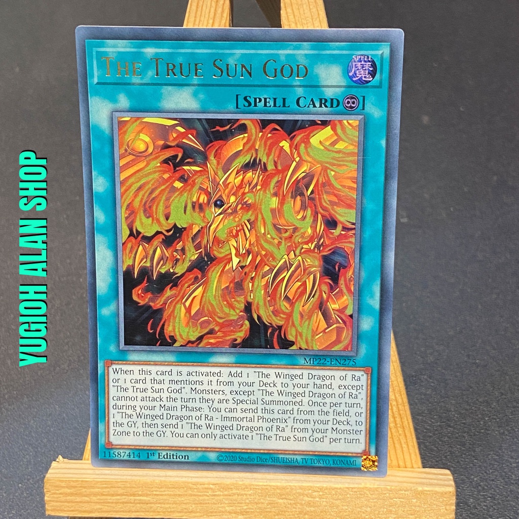 The True Sun God - MP22-EN275 - Ultra Rare 1st Edition | Shopee Việt Nam
