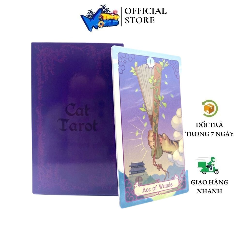 (Size Gốc) Bộ Bài Cat Hàn Quốc Tarot M9 | Shopee Việt Nam