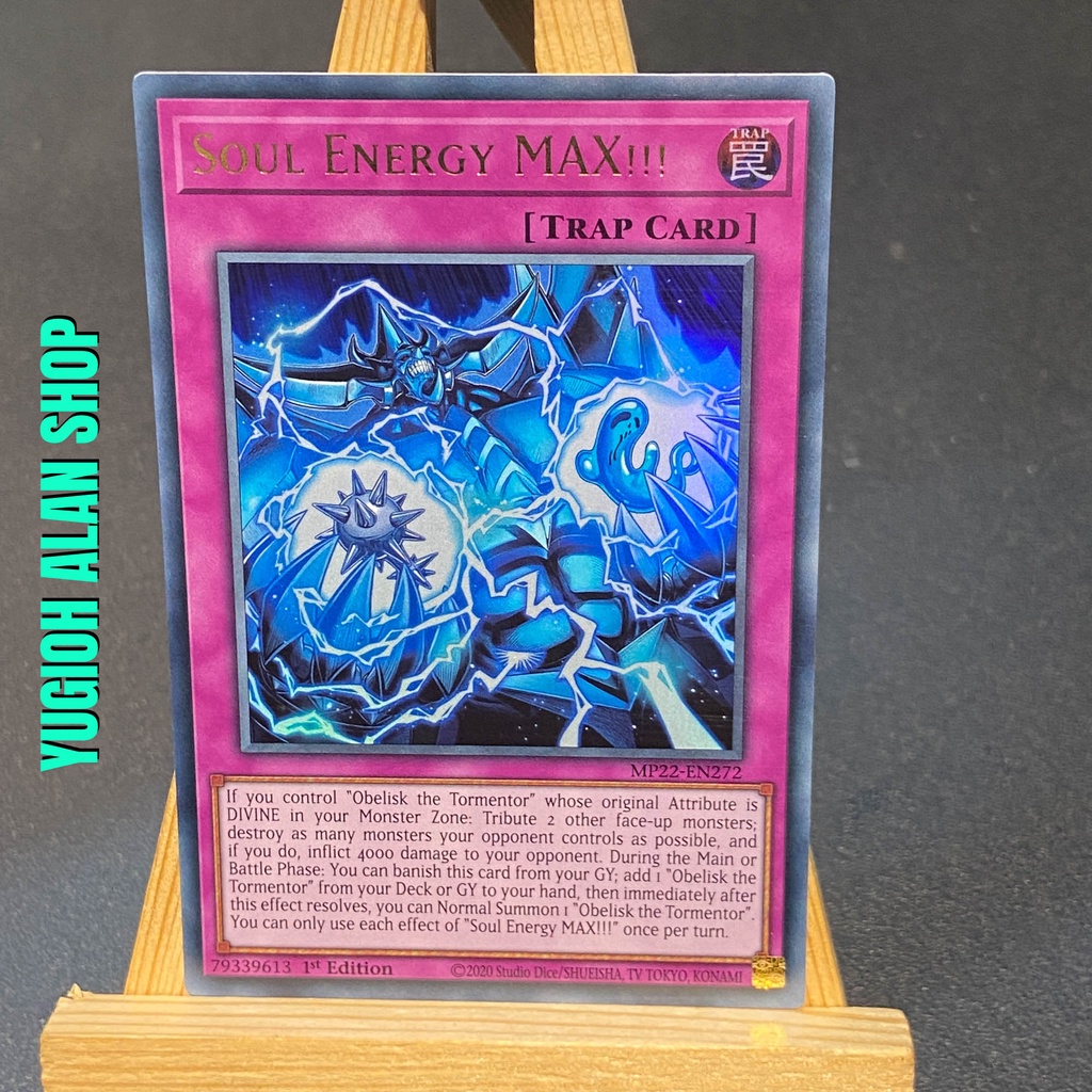 [ Bài Yugioh Chính Hãng ] Soul Energy MAX!!! - MP22-EN272 - Ultra Rare ...