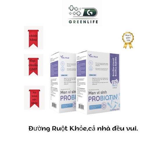 MEN VI SINH PROBIOTIN | Shopee Việt Nam