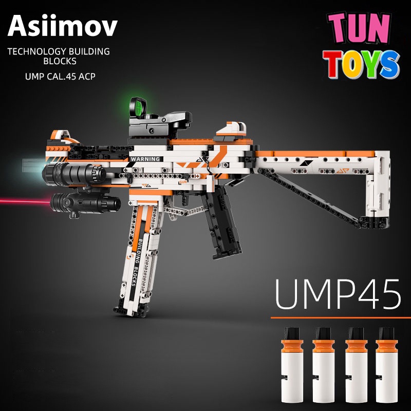 Đồ Chơi Lắp Ráp Trí Tuệ LEGO Súng Mô Hình PUBG UMP45 Asiimov, 950+ Mảnh Ghép,Bản Thiết Kế Chuẩn ...