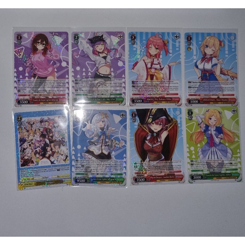 (Chính hãng)(bản tiếng Anh) Thẻ Weiss Schwarz Hololive Roboco/Towa/Miko ...