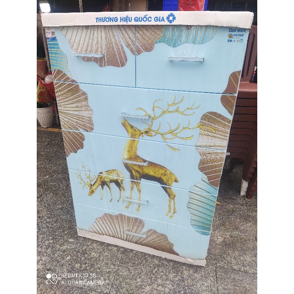 Tủ DELI MAX 5 tầng cao cấp loại 1 ( ngang 9 tấc) | Shopee Việt Nam