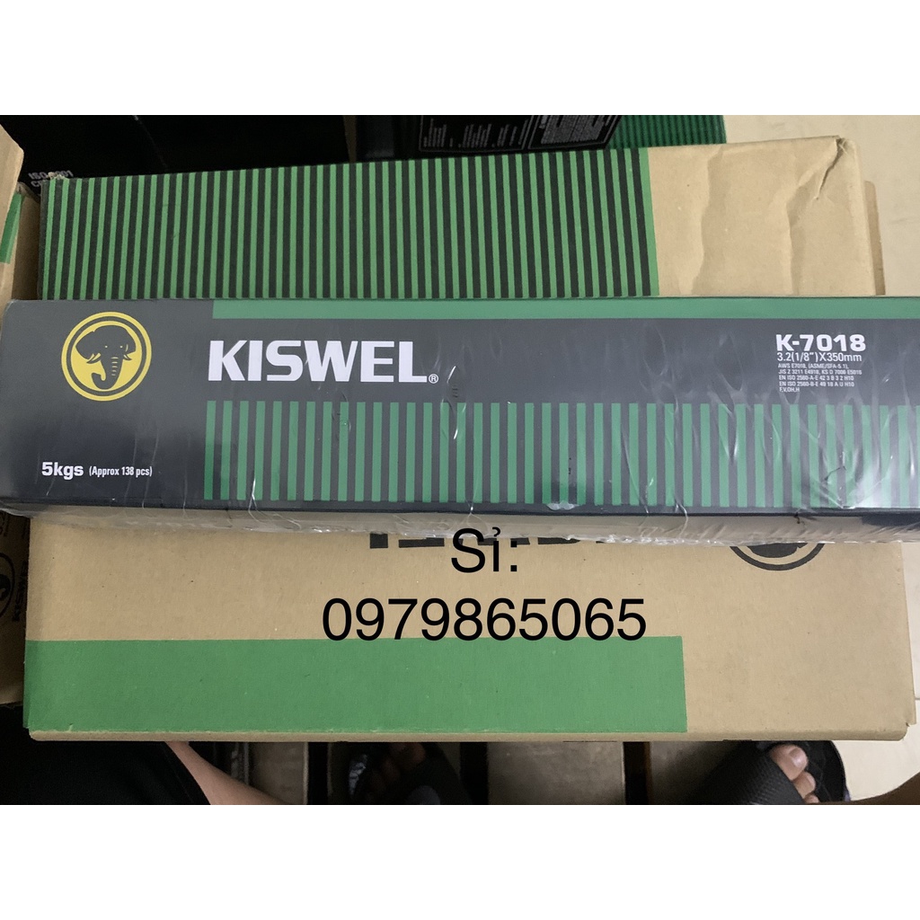 Que hàn chịu lực K-7018 Kiswel 5kg | Shopee Việt Nam