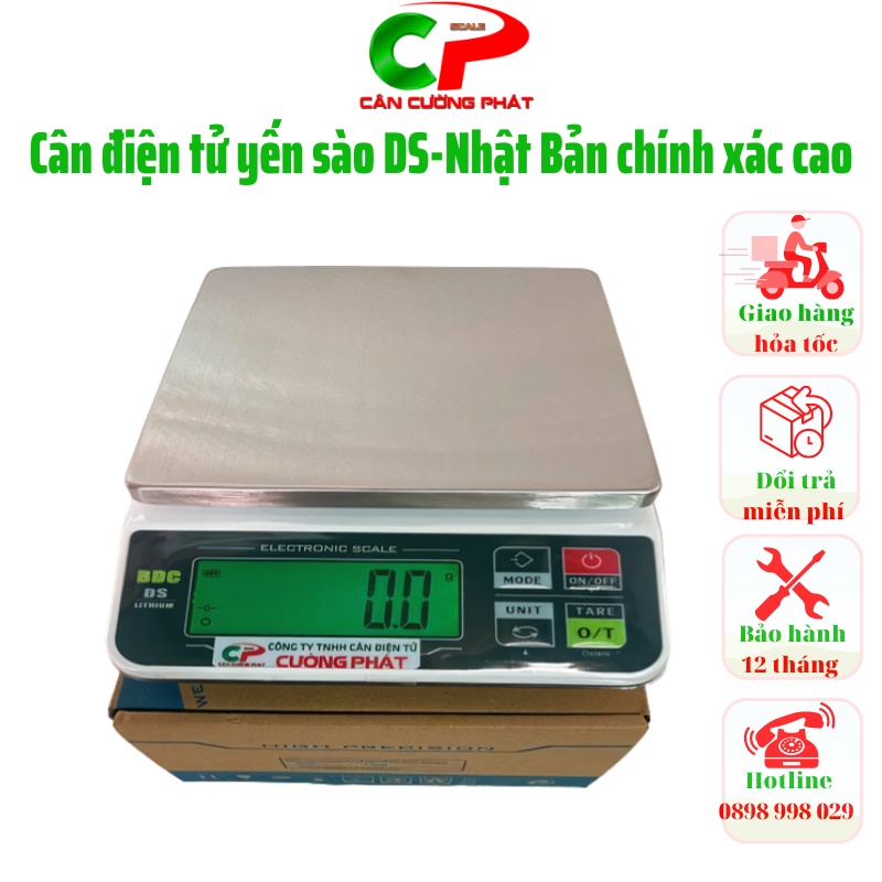Cân điện tử yến sào DS-Nhật Bản 3kg/0.1g,6kg/0,5g,10kg/1g chính xác cao. | Shopee Việt Nam