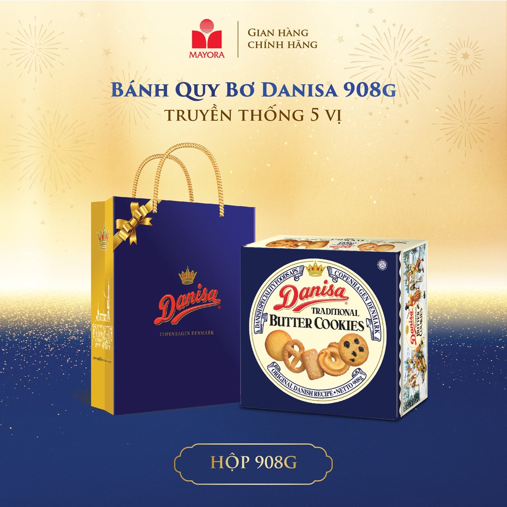 Bánh quy bơ Danisa 908g | Shopee Việt Nam