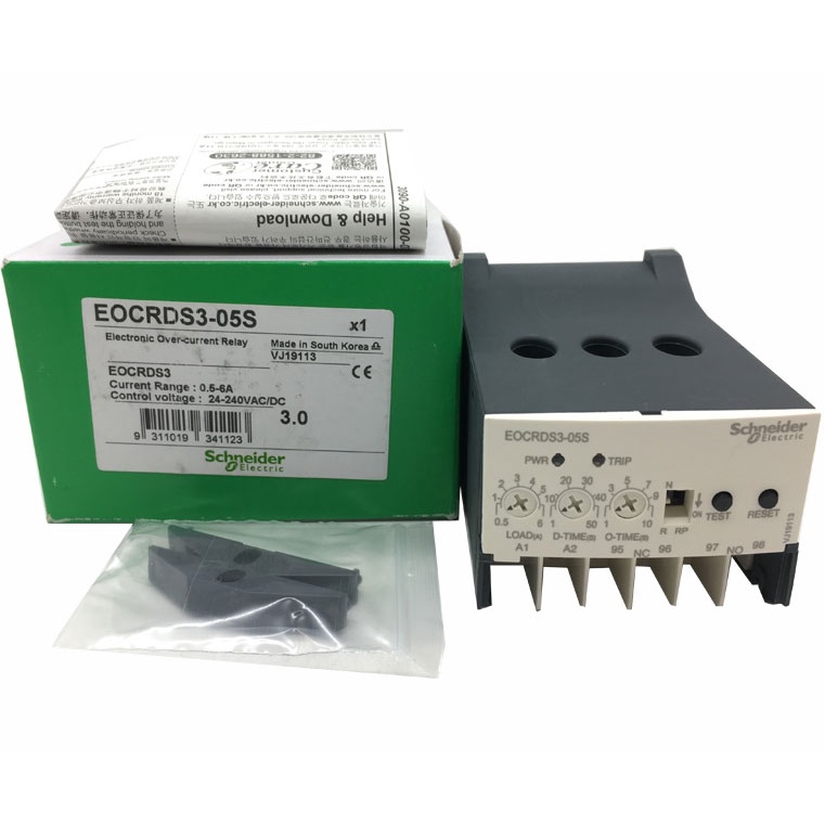 Rơ le điện tử bảo vệ với dải dòng từ 0.5-6A Schneider EOCR-DS3-05S | Shopee Việt Nam