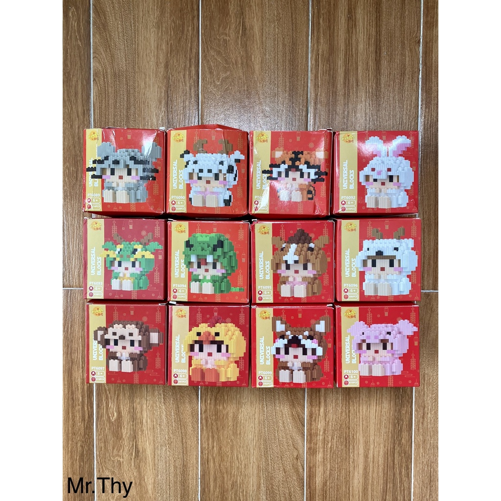 Đồ Chơi Lego 3D ( 12 Con Giáp ) | Shopee Việt Nam