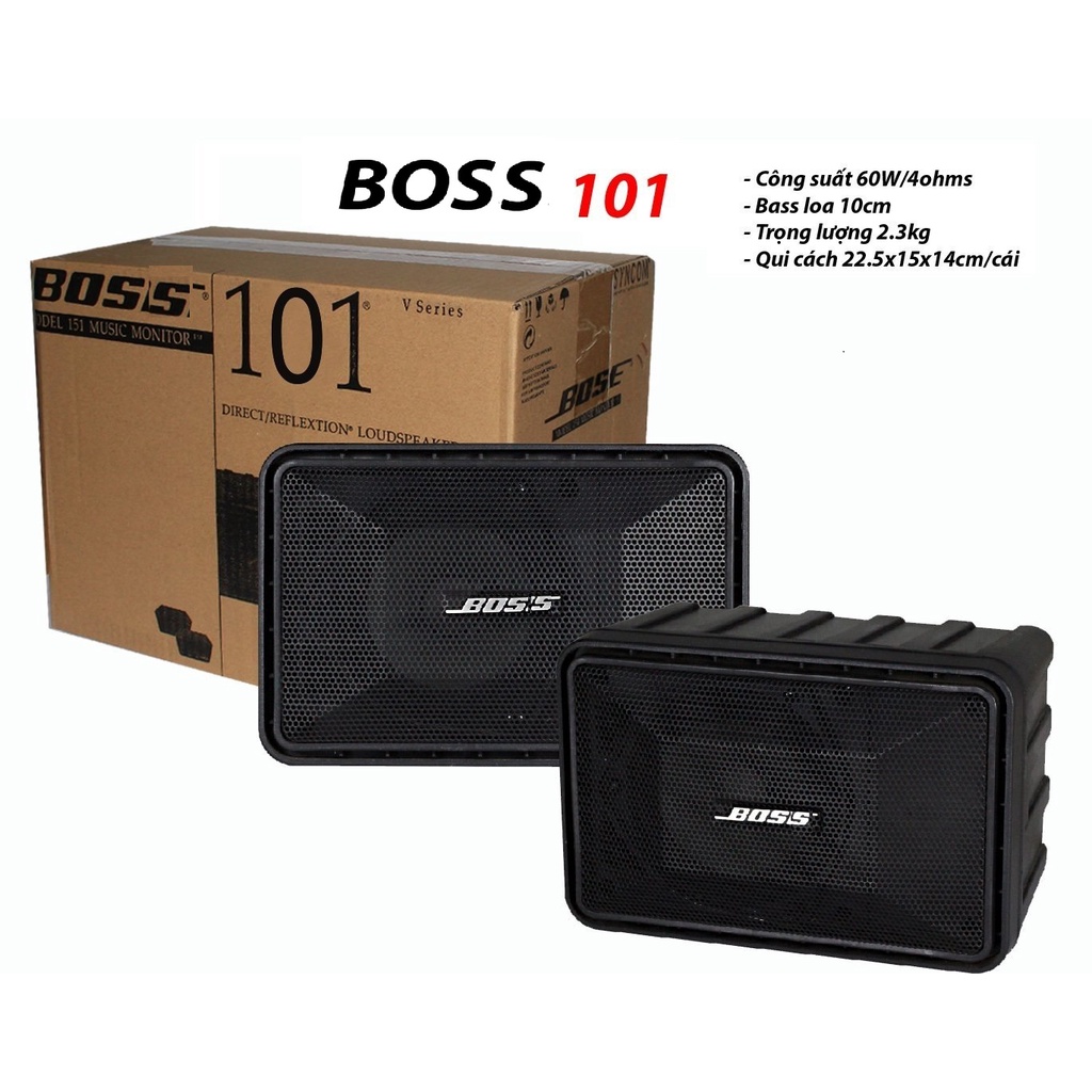Loa BOSS 101 - Hàng chuẩn cao cấp | Shopee Việt Nam