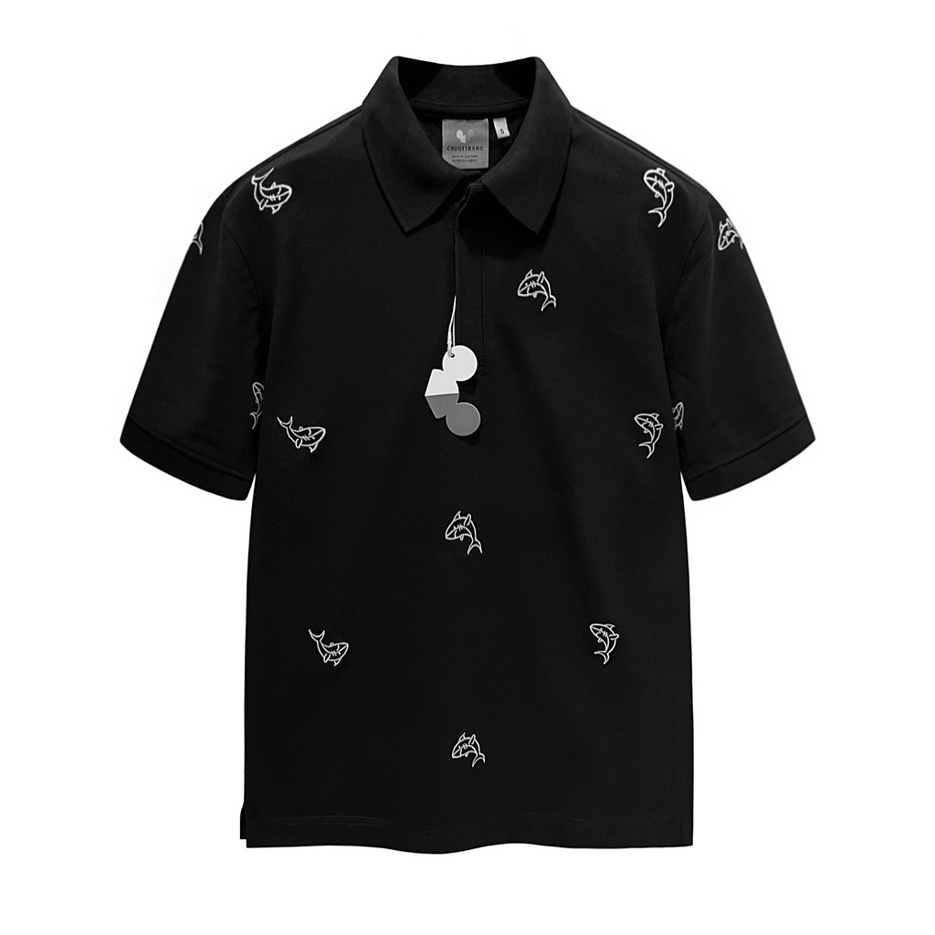 ÁO POLO Baby Shark CHUOTTRANG POLO nam | Shopee Việt Nam