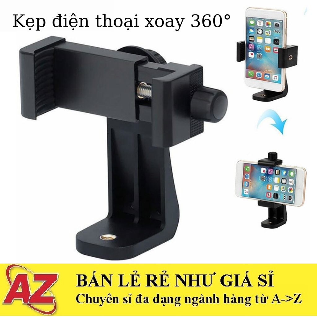 Kẹp Gắn Điện Thoại Ốc Vặn Siết Chắc Chắn Kèm Thanh L Cho Chân Tripod | Shopee Việt Nam