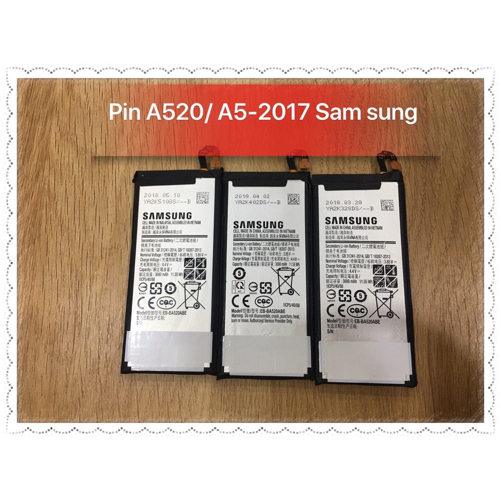 Pin A520/j530s Sam sung ,Mới | Shopee Việt Nam