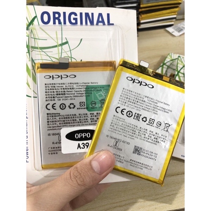 Pin Oppo Neo 9s (A39 ) / F3 Lite ( A57 ) ZIN Hàng Cao Cấp. | Shopee ...