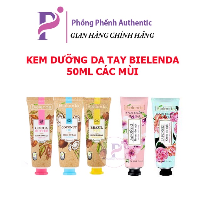 Kem dưỡng da tay thuần chay Bielenda Hand Cream 50ml | Shopee Việt Nam