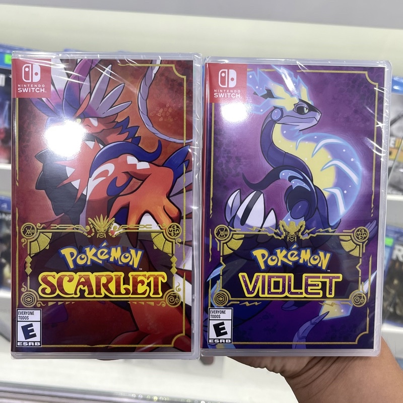 Game Pokemon Scarlet & Pokemon Violet Cho Máy Nintendo Switch | Shopee ...