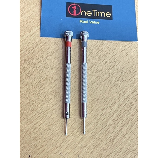 Tua vít dẹp 2 cạnh chuyên dụng sửa chữa đồng hồ, thép chuẩn loại đẹp ...