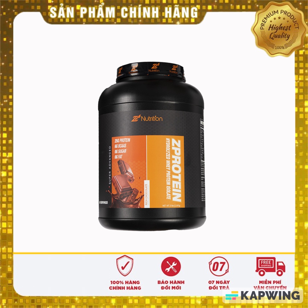 ZProtein Whey Protein Tăng Cơ Bắp ZNutrition 5LBS - CHÍNH HÃNG | Shopee ...