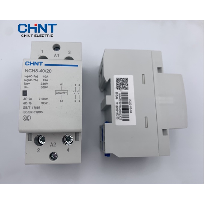 Khởi động từ 1 pha 220V ( Contacter) CHINT NCH8 25A 40A 63A -Hàng chuẩn CHINT | Shopee Việt Nam