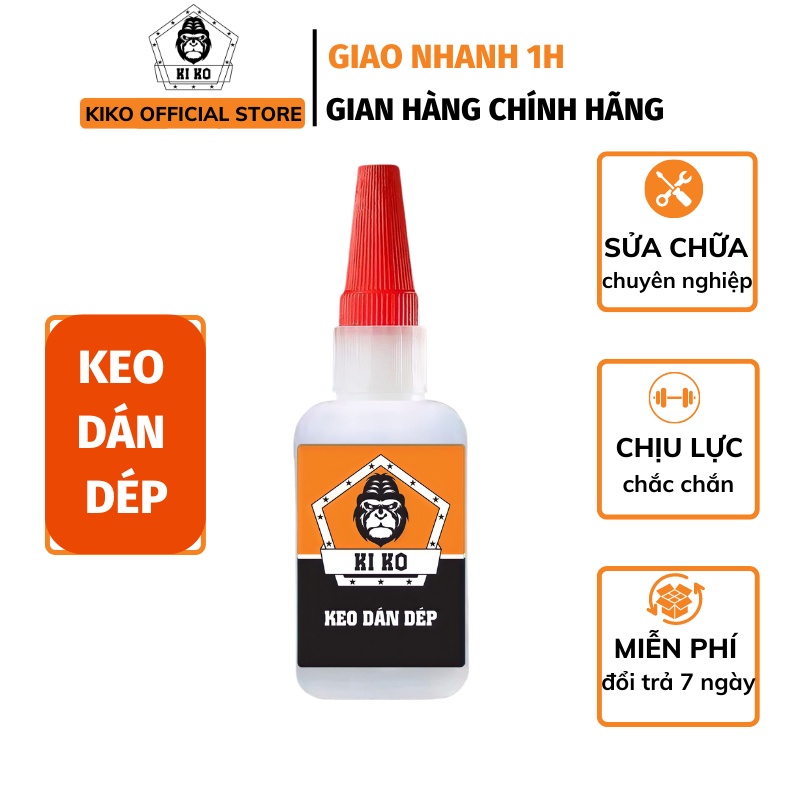 Keo Dán Dép Chuyên Dụng Nhanh Khô Chống Nước Siêu Dính KEO DÁN KIKO ...