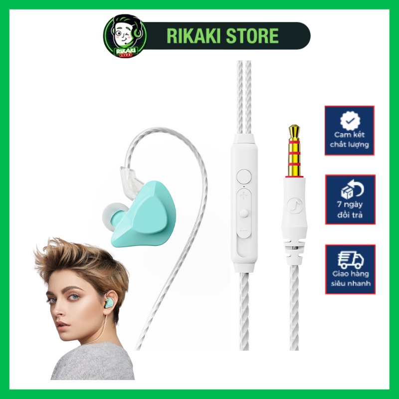 Tai Nghe Điện Thoại Gaming Rikaki B03 Loại Kết Nối Jack 3.5mm Chơi Free ...