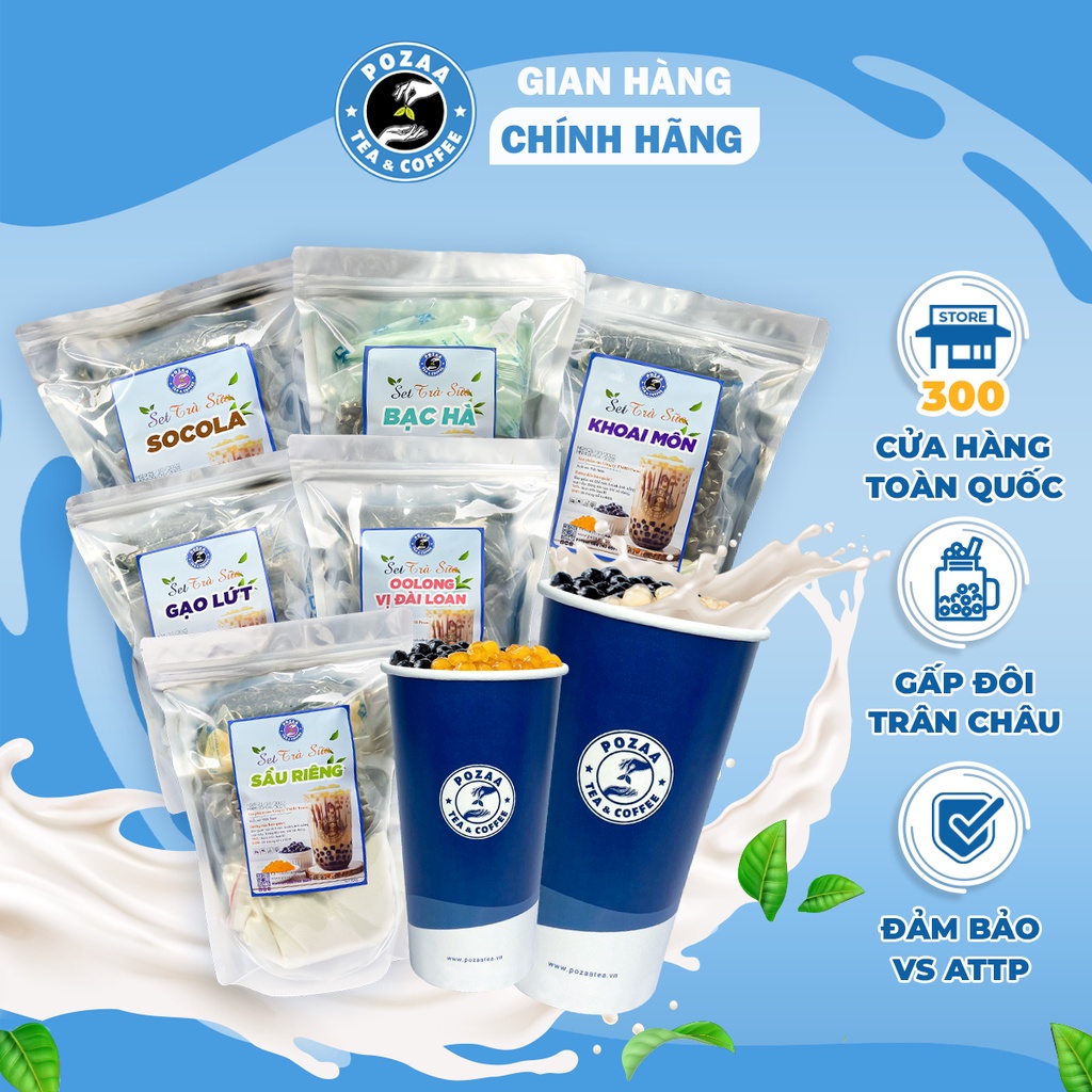 Hướng dẫn cách nấu trà sữa pozaa tinh tế đúng gu người Việt