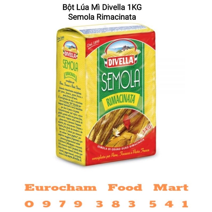 Bột Lúa Mì Semola Rimacinata Semolina hiệu Divella 1kg | Shopee Việt Nam