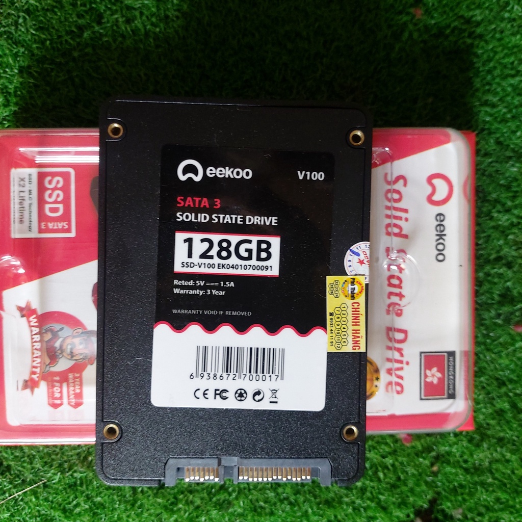 Ổ cứng có sẵn Win 10 SSD 128GB EEKOO chính hãng mới Sata III 2.5 bảo hành 3 năm | Shopee Việt Nam