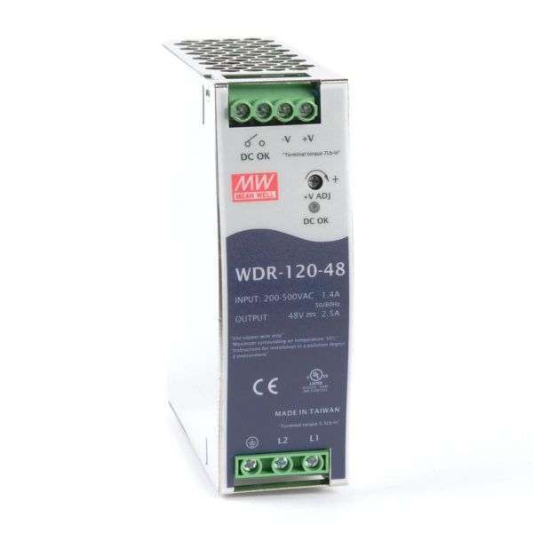 BỘ NGUỒN MEANWELL WDR-120-12, WDR-120-24, WDR-120-48 | Shopee Việt Nam