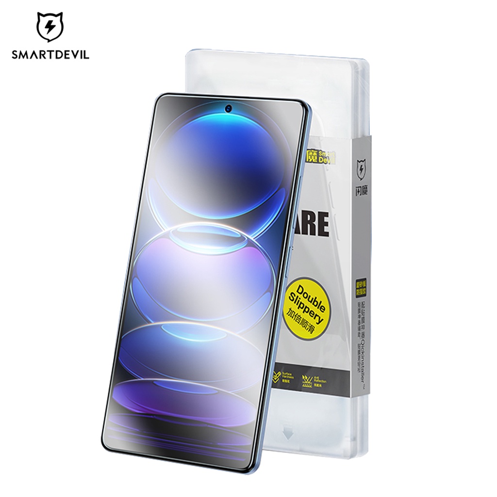 SmartDevil Kính Cường Lực Bảo Vệ Toàn Màn Hình Chống Dấu Vân Tay Cho Redmi Note12pro | Shopee ...