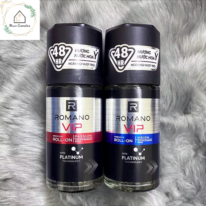Lăn Khử Mùi Nước Hoa Romano Vip 50ml | Shopee Việt Nam
