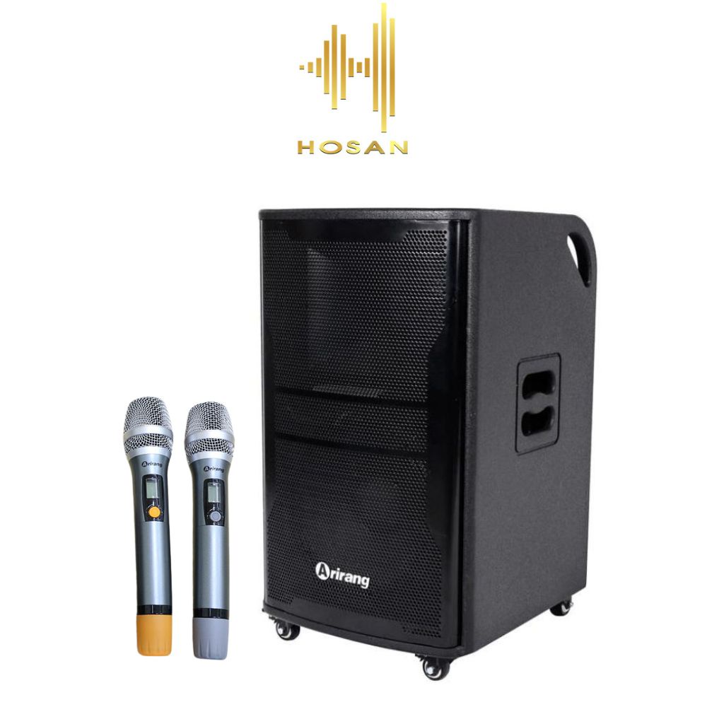 Loa kéo HOSAN MK2 thùng gỗ MDF kết nối bluetooth tặng kèm micro không ...