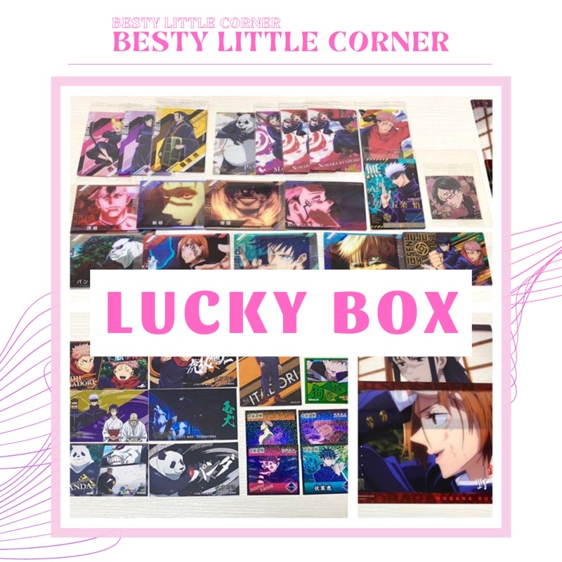 Lucky Box Anime Manga - Hộp quà ngẫu nhiên Mystery Box test nhân phẩm ...