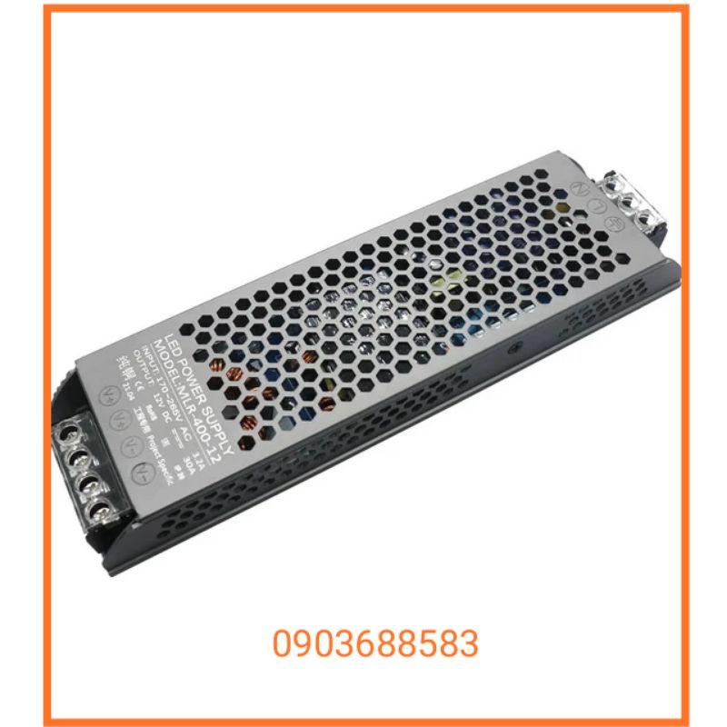 Nguồn dẹp chuyển đổi 220VAC ra 12VDC công suất đủ chất lượng cao chuyên dùng cho công trình ...