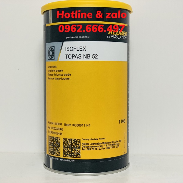 Mỡ KLUBER TOPAS NB 52 , NB52 | Shopee Việt Nam