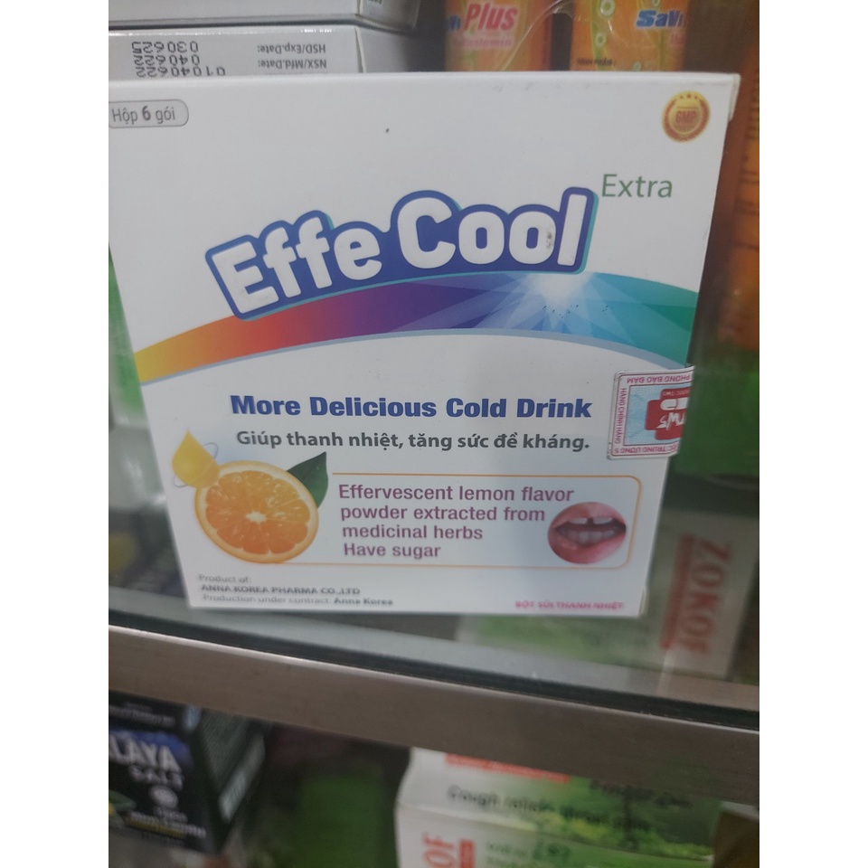 Bột uống thảo dược Effe Cool hỗ trợ nhiệt miệng, tăng sức đề kháng ...
