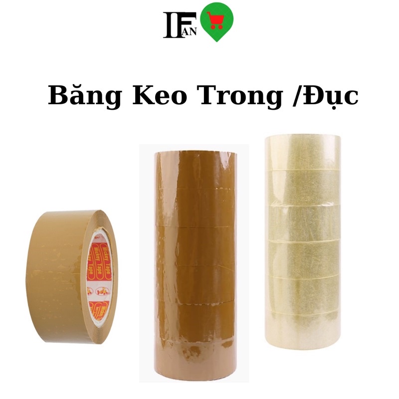 Băng Keo Dán Trong / Đục 200Y | Shopee Việt Nam