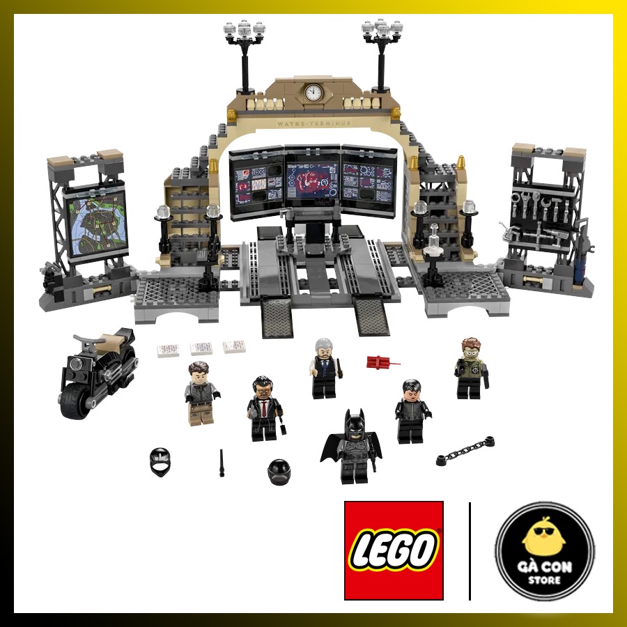 LEGO Batman 76183 Batcave: The Riddler Face-off - Căn cứ bí mật của ...