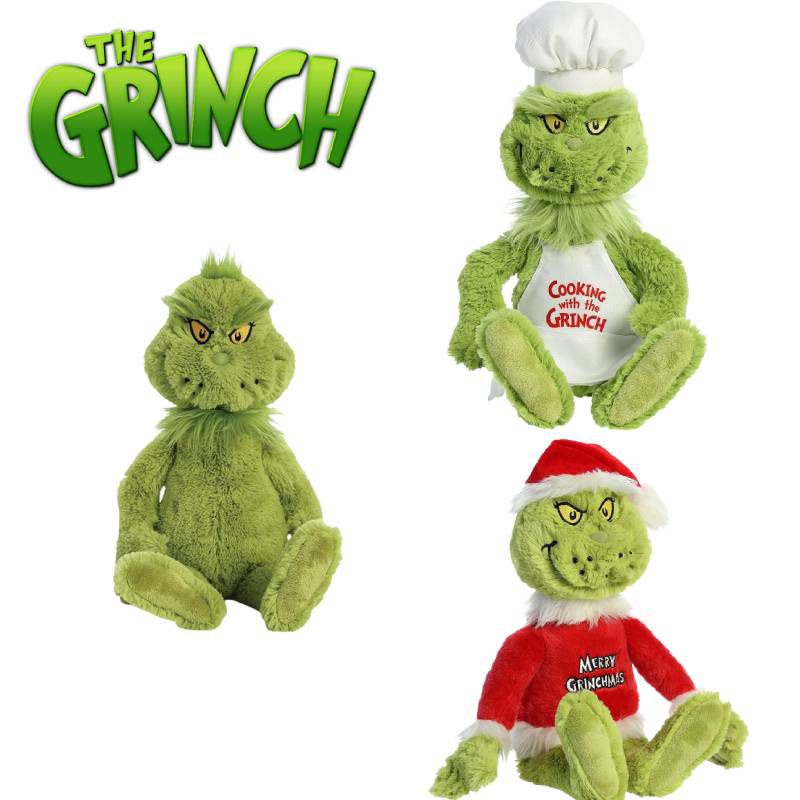 Búp Bê 40cm Đồ Chơi Hoạt Hình the grinch Mặc Đồ Giáng Sinh Nhồi Bông ...