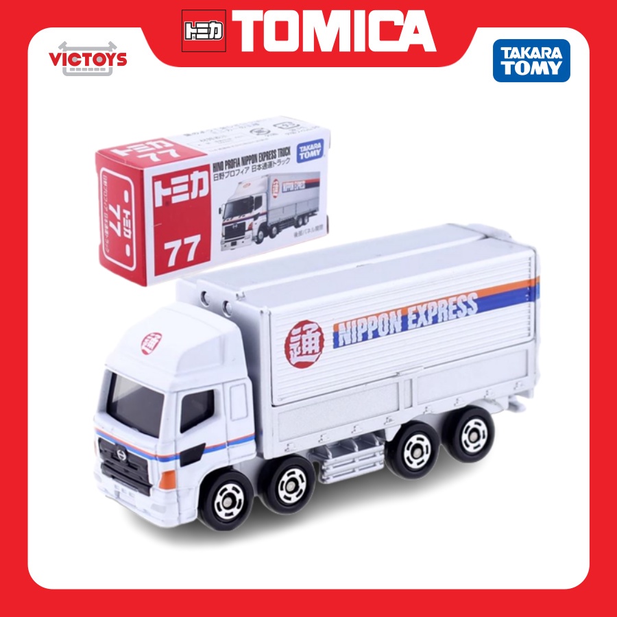 Xe mô hình Tomica No.77 Hino Profia Nippon Express Truck 801375 Fullbox ...