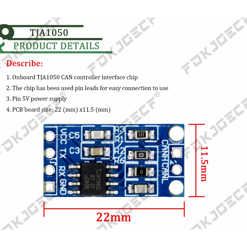 Mô Đun Điều Khiển MCP2515 CAN Bus TJA1050 SPI Cho Arduino ARM Module MCU ARM | Shopee Việt Nam