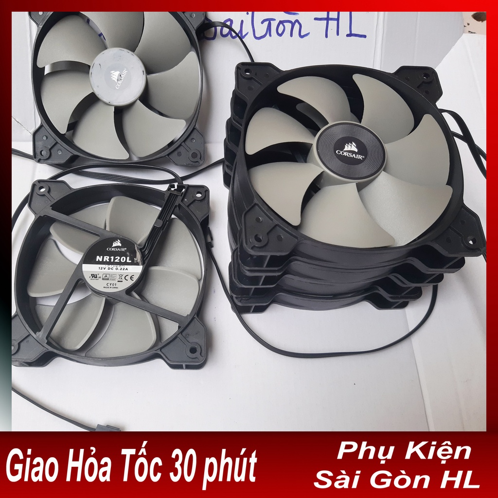 Quạt tản nhiệt 120x120x25mm Fan Corsair NR 120L Lắp Case, Lắp tản nhiệt, Rai cực ngon | Shopee ...