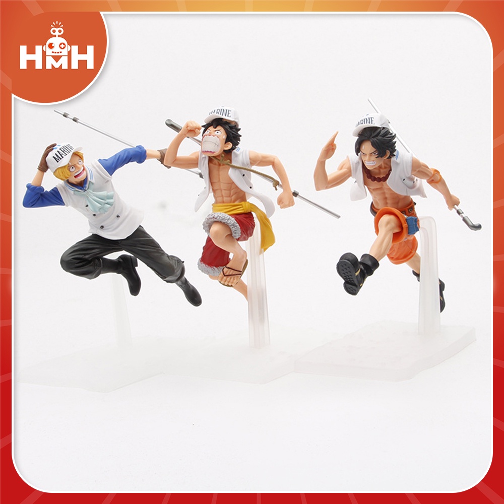 One piece - Mô hình One Piece Ba anh em Luffy, Ace, Sabo trang phục hải ...