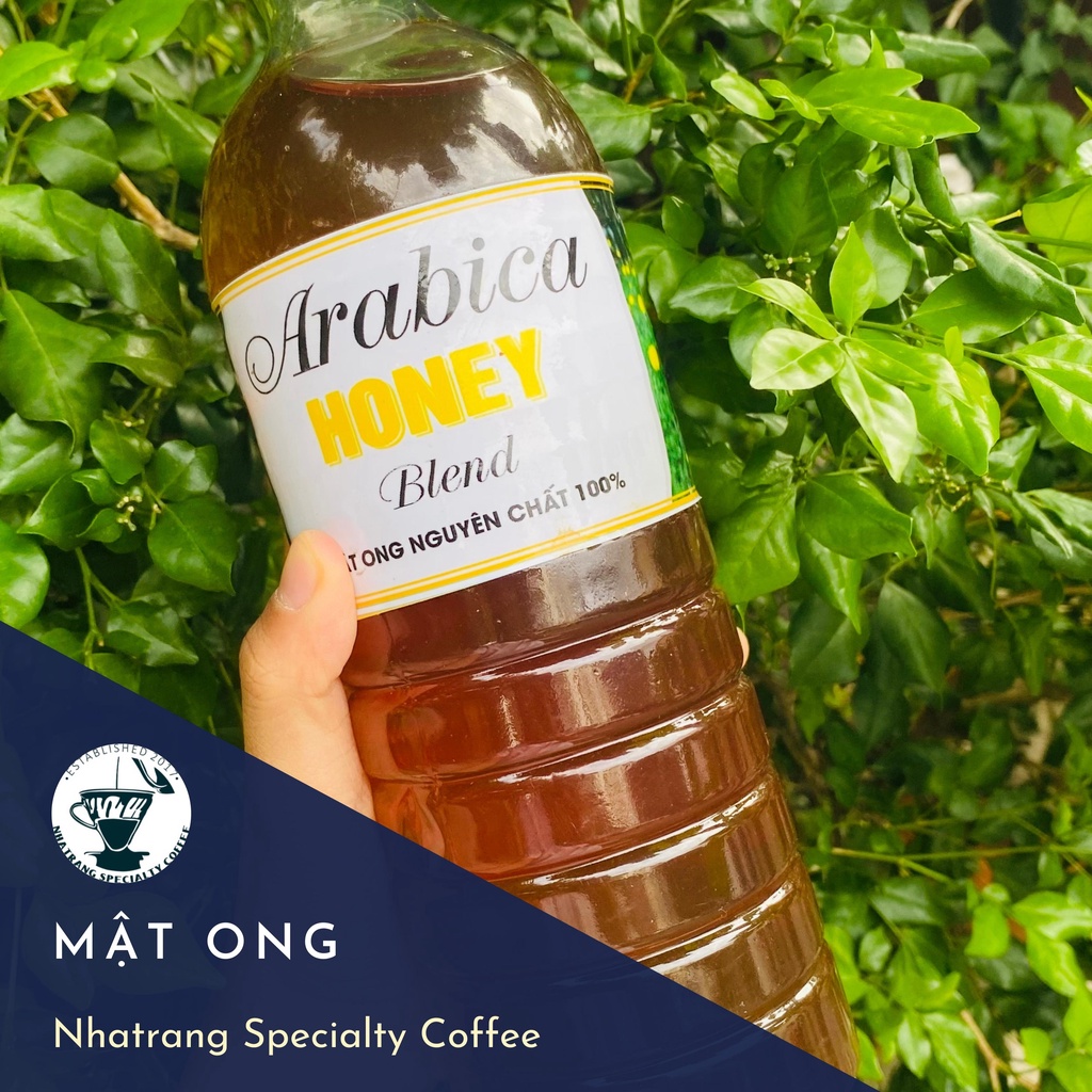 Mật ong hoa cà phê - chai 1L | Shopee Việt Nam