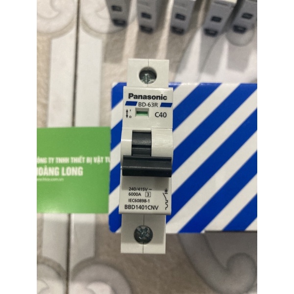 Panasonic - Cầu dao Aptomat MCB CB 1 Tép 1P 1 Pha 6A 10A 16A 20A 25A 32A 40A cam kết chính hãng ...