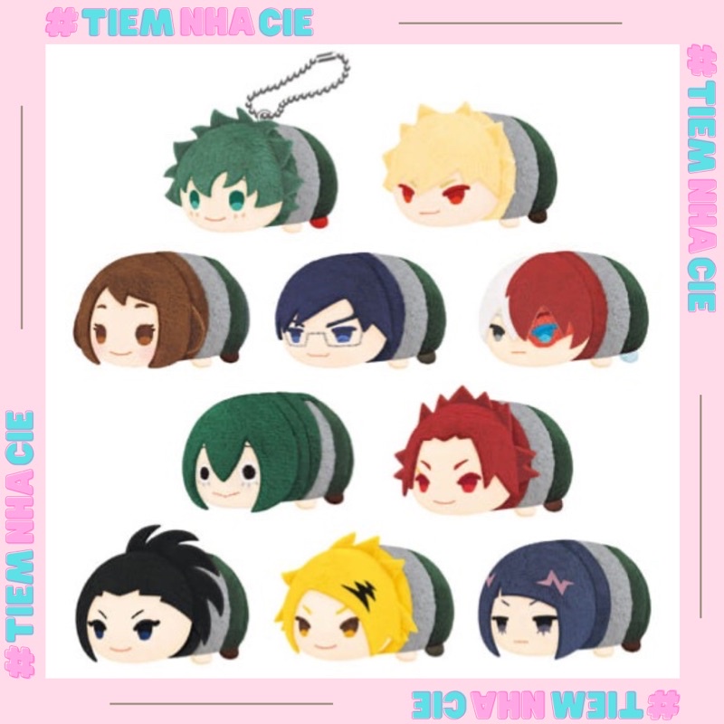 [Tiệm nhà Cie] [SẴN] Mochi bông nhân phẩm 6cm MHA My Hero Academia Học ...