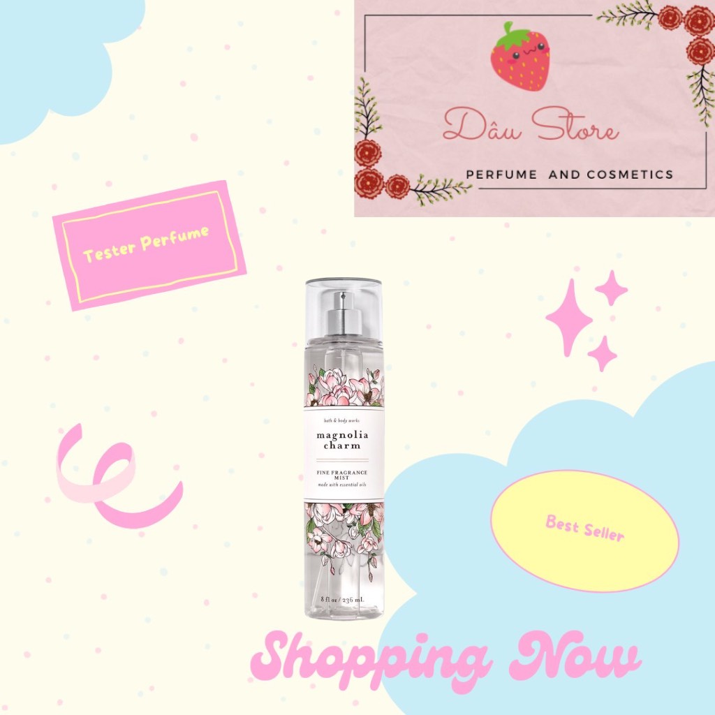 Xịt thơm toàn thân body mist Magnolia Charm - Bath & Body Works ...